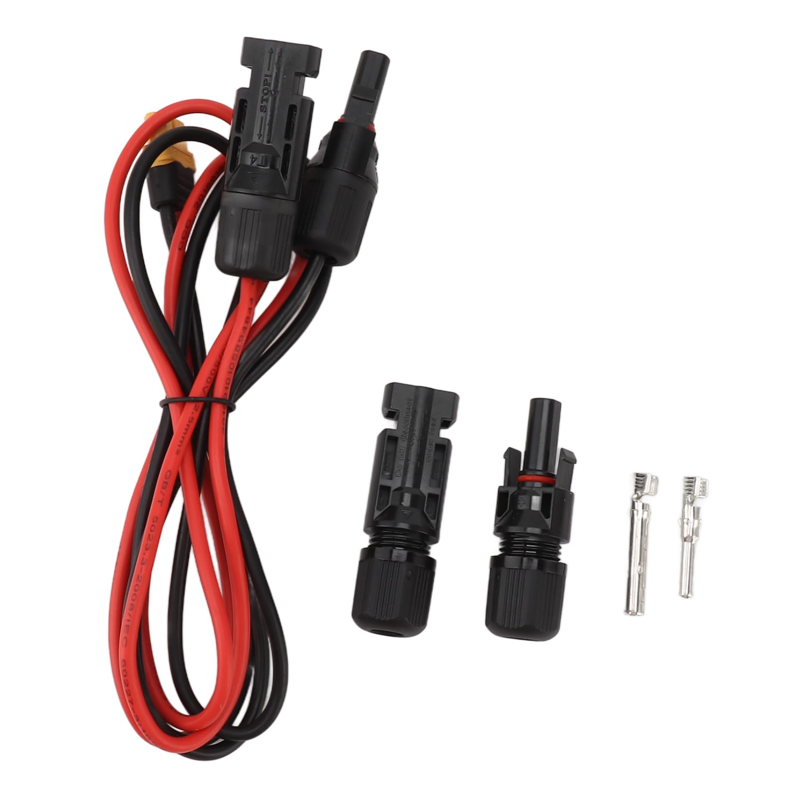 Solar Cable Connector Station Photovoltaic Line Line And Cable Adapter with Connector Adaptor Cord Wire Wire Rope Connector Adapter Solar Battery Chargers Charging Kits
