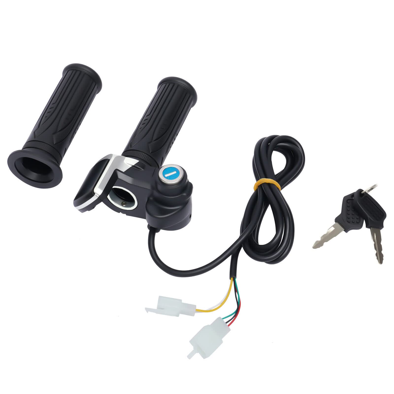 HinLIaDa 48V 1000W Brush Motor Controller Conversion Kit, High Speed Motor with Keylock for Dirt Bike e-Bike ATV Go Kart Moped Mini Bikes Motorized Bicycle