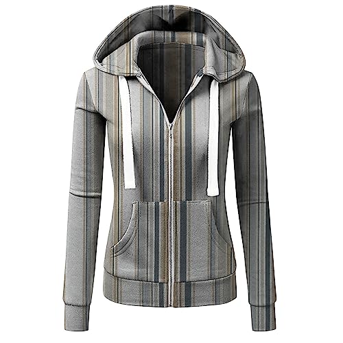 Grey Hoodie Zip up Work Shirts for Women Sequin Women Fall Jacket Womens Hoodies Cover up Office Casual Business Party Club Dolman Teacher Outfits for Women 2023 Halloween Pumpkin Pattern Cardigan