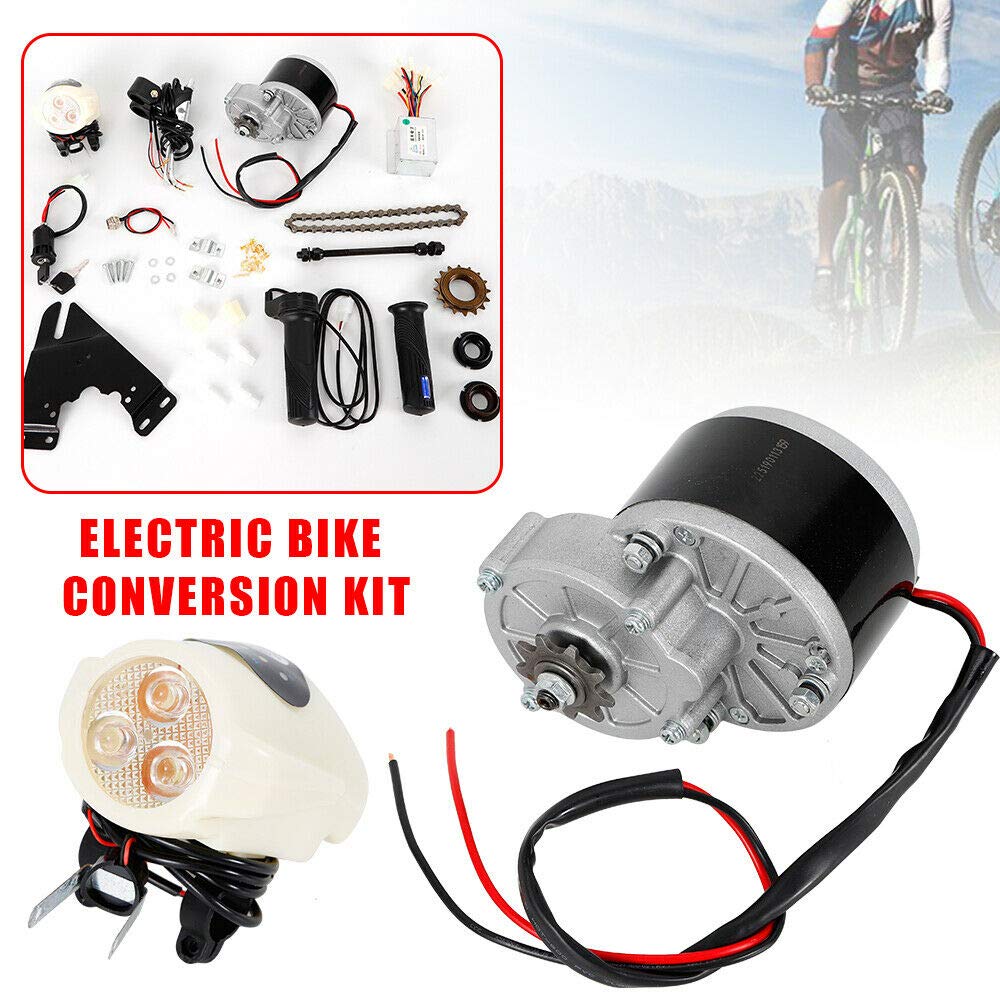 RIAHNEAH 24V/36V 250W Electric Bicycle Professional Hub Motor Kit E-Bike Wheel Motor Conversion Kit Motor Combination Set, Electric Bicycle Motor Kit for 22''-29'' Bike
