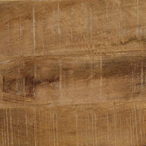 YPWRENH Kitchen Tables Cocktail Table Dining Table 47.2 "x23.6 x29.9 Solid Mango Wood for Dining Room, Kitchen or Living Room