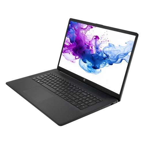HP Essential 17 Laptop, 17.3" FHD Display, AMD Ryzen 7 7730U, 40GB RAM, 2TB SSD, Webcam, HDMI, Wi-Fi 6, Windows 11 Home, Black