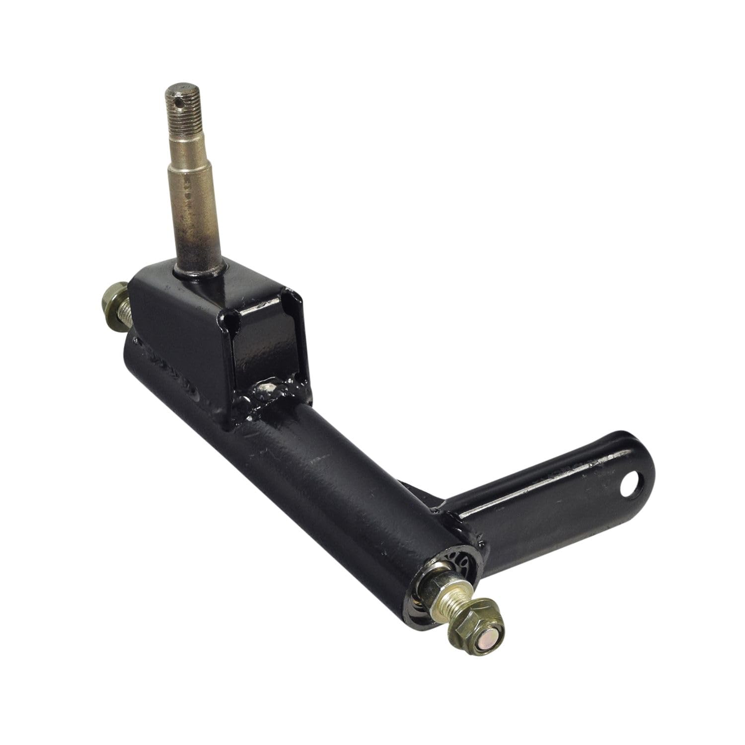 AlveyTech Left Spindle Steering Knuckle for the Coleman KT196 Go-Karts - Replacement Durable Off-Road 4-Wheeler Quad Parts, 196cc 6.5 Hp Gas Powered Go-Kart Vehicle Suspension Accessories, DIY Install