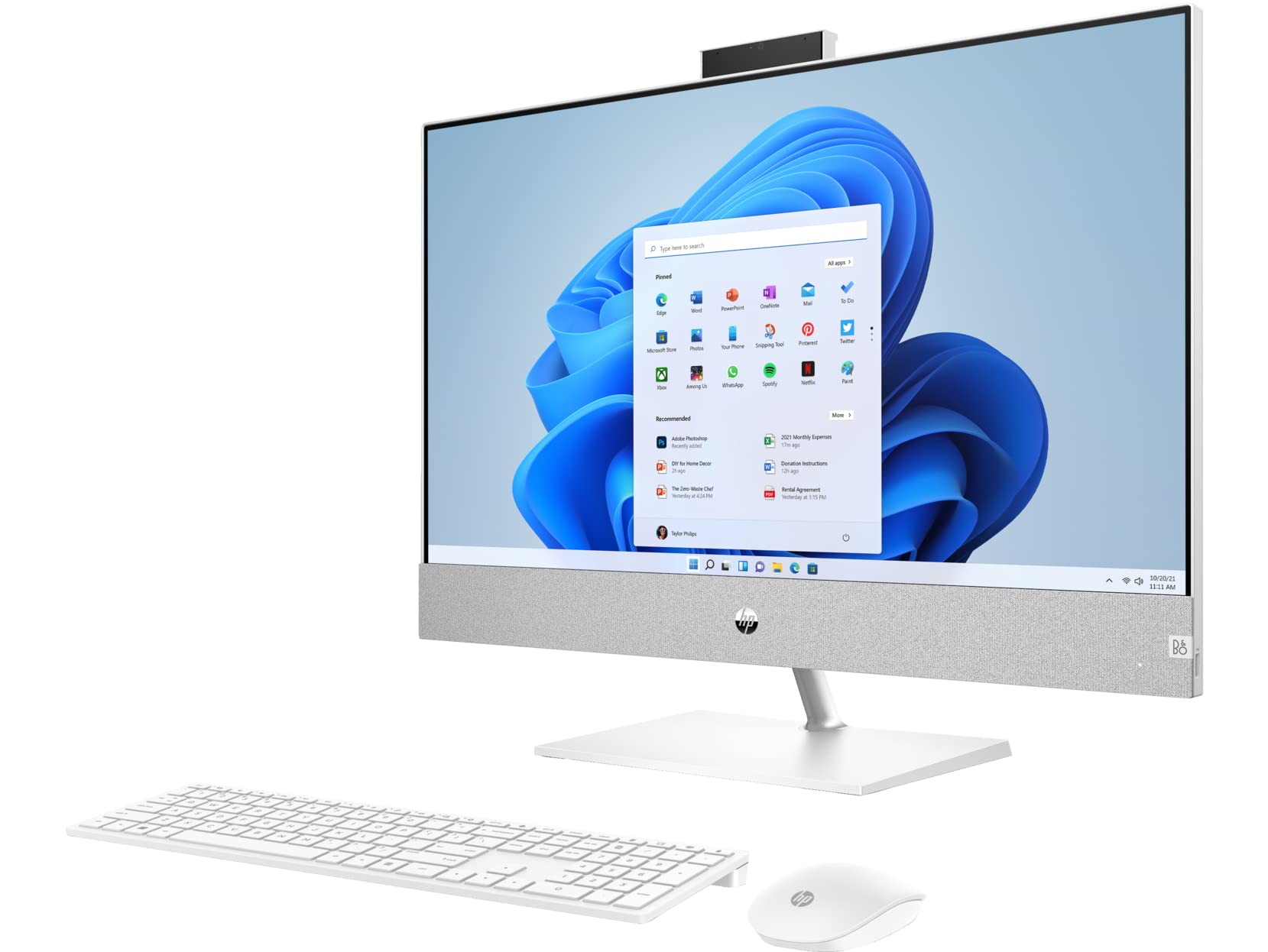 HP Pavilion 27 All-in-One Desktop 2TB SSD 64GB RAM Win 11 PRO (Intel Core 13th Generation i9-13900K Processor - 3.00GHz Turbo Boost to 5.80GHz, 2 TB SSD, 64 GB RAM, 27-inch FullHD) PC Computer