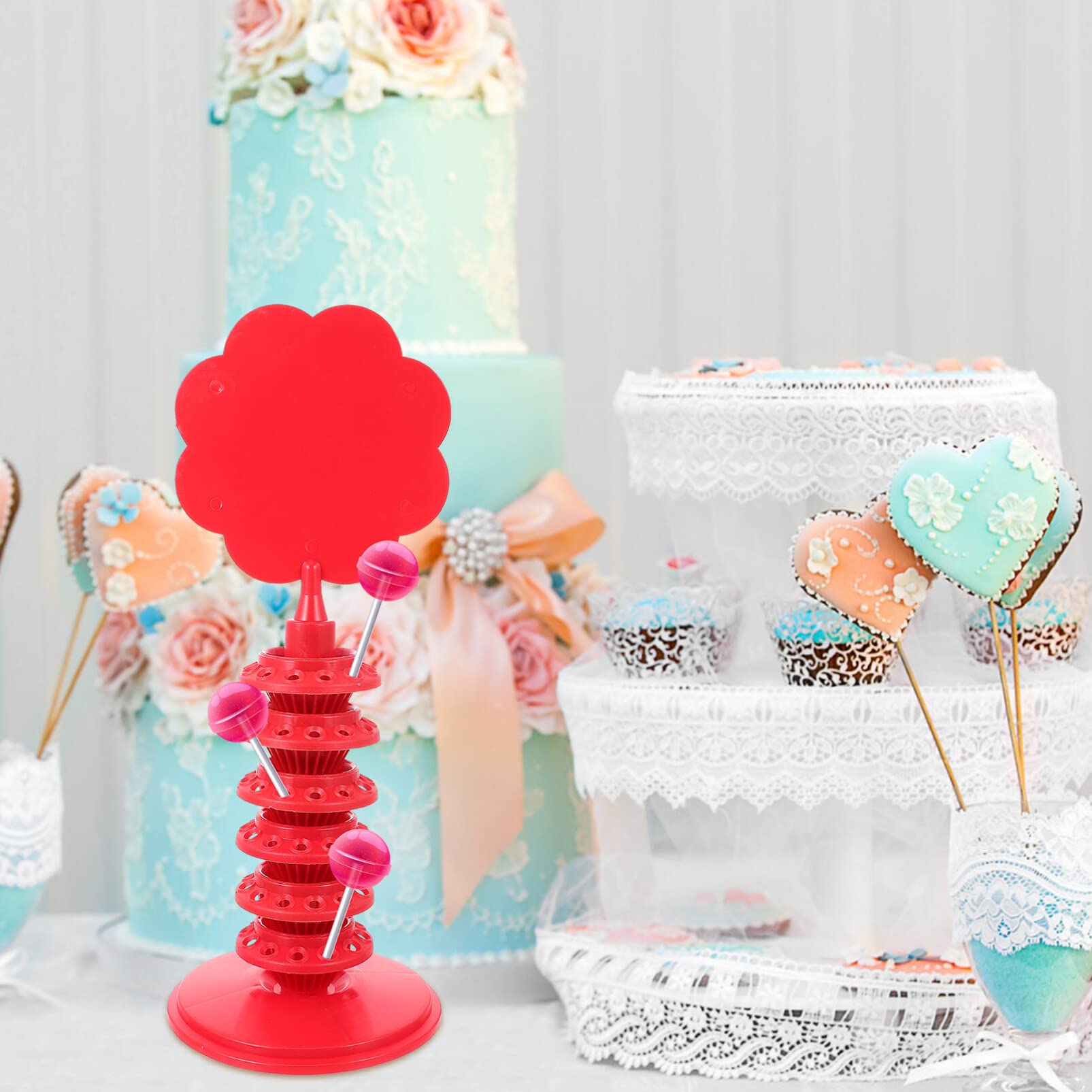 Candy Display Stand Household Lollipop Stand Simple Lollipop Holder Lollipop Rack Lollipops Display Holder Lollipop Party Display Supermarket Lollipop Holder Display Shelf