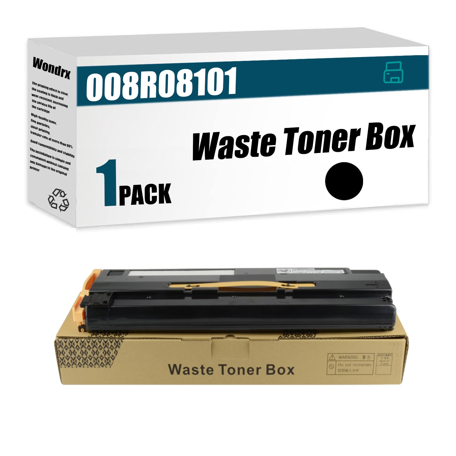 008R08101 Waste Toner Box for Xerox AltaLink B8145 B8155 C8130 C8135 C8145 C8155 High Yield 69000 Pages Convenient to Install Eco-Friendly (Black 1Pack)