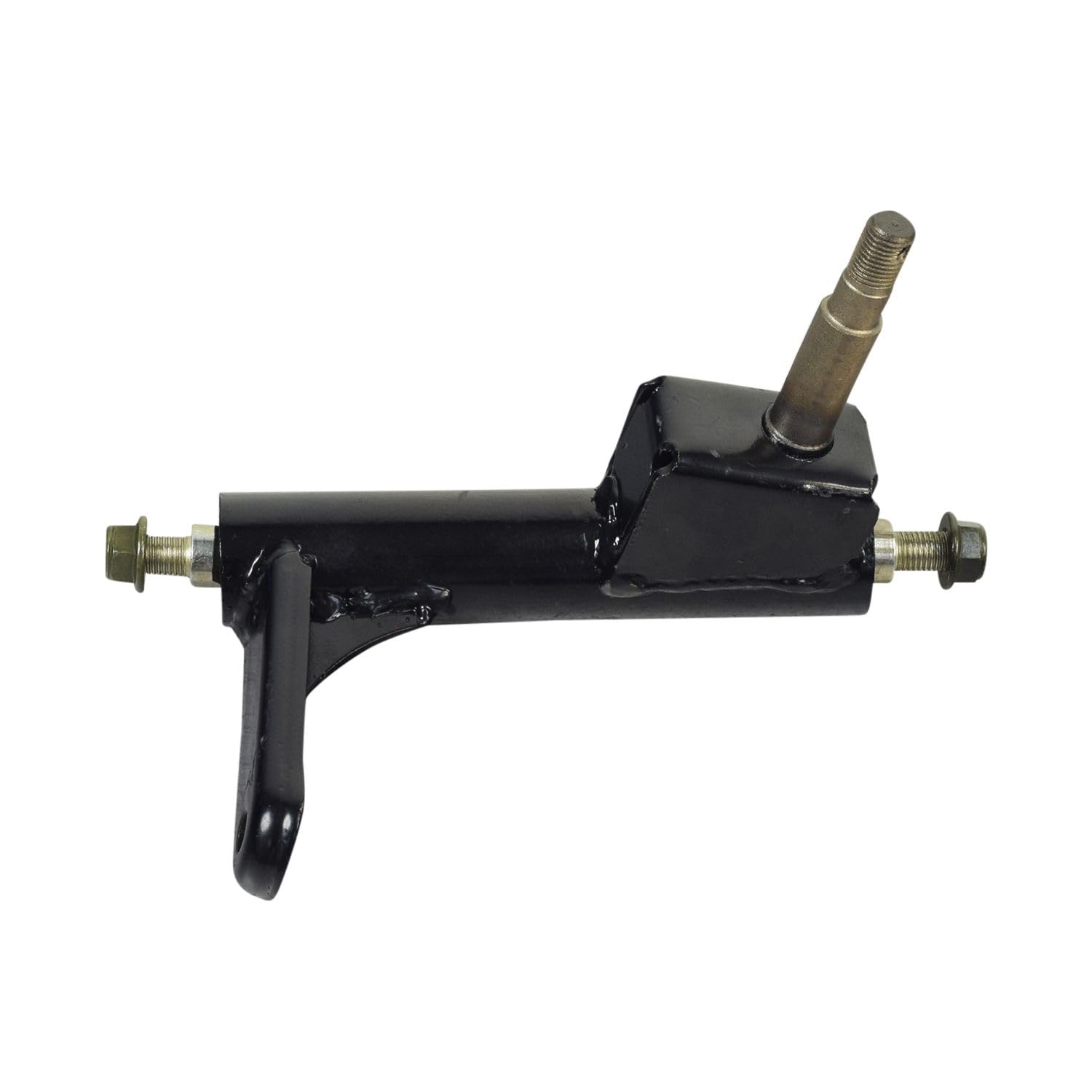 AlveyTech Left Spindle Steering Knuckle for the Coleman KT196 Go-Karts - Replacement Durable Off-Road 4-Wheeler Quad Parts, 196cc 6.5 Hp Gas Powered Go-Kart Vehicle Suspension Accessories, DIY Install