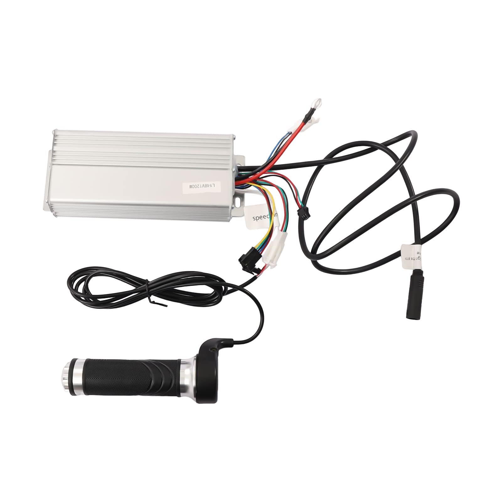 HarBin-Star Electric Bike Conversion Kit, 48V 1200W 700C Front Wheel Powerful Motor E-Bike Conversion Kit, Electric Bicycle Motor Kit Dual Mode Controller W/LCD Display Twist Throttle PAS