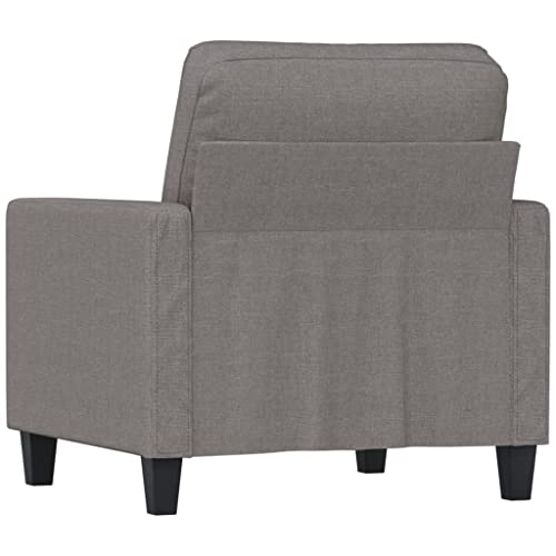 WHOPBXGAD Sofa Chair,Living Room Sofas, upholstered Sofas for Living Rooms, bedrooms, Offices and Apartments,Light Gray 23.6" Fabric
