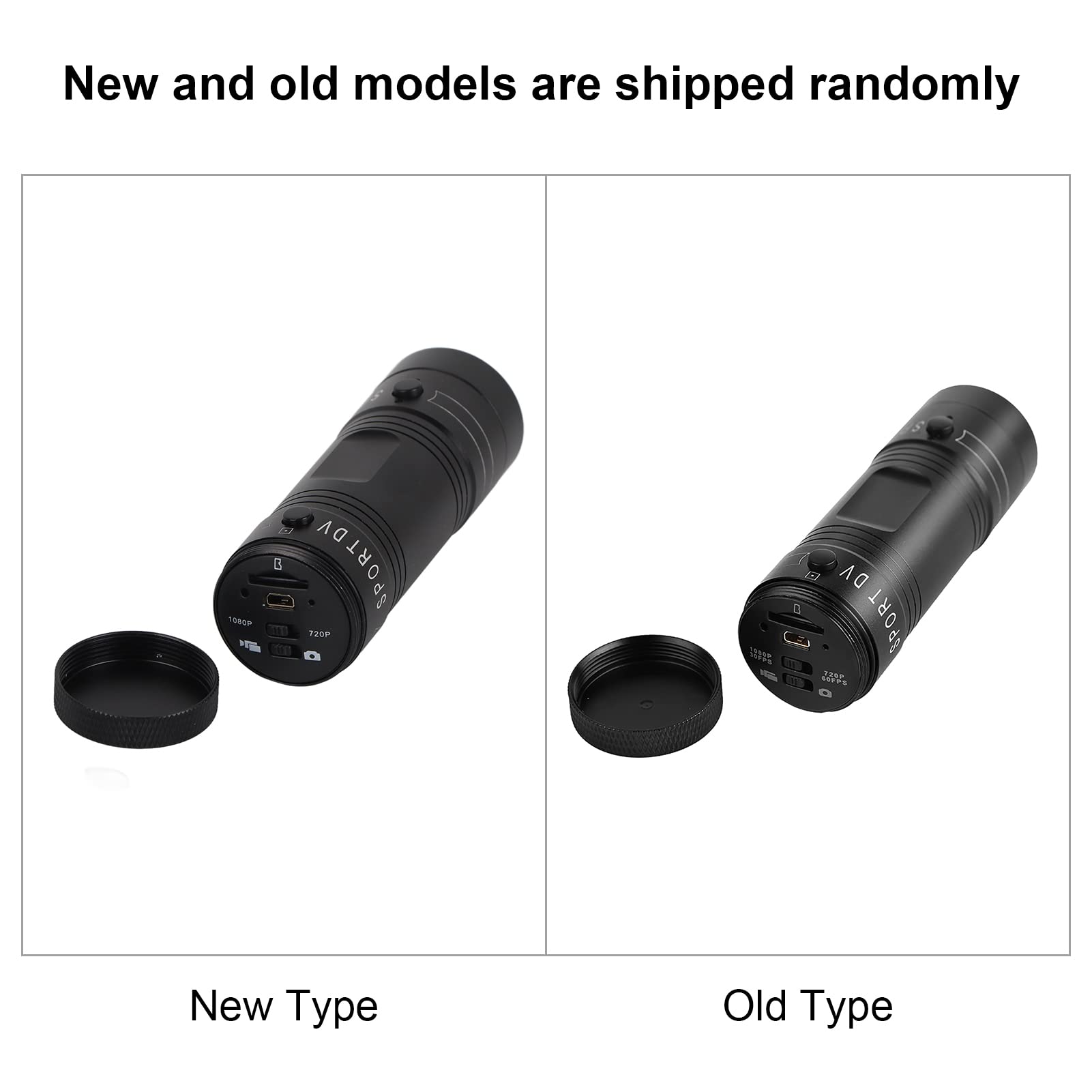 Pilipane Mini Video Camera, Mini Sports DV Camera 1080P Watertight for Outdoor Bikes and Car