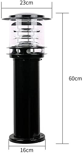 Modern Simple LED Street Lamp Outdoor Grass Acrylic Post Lights American Waterproof Landscape Light Villa Aluminum Garden Lawn Floor Park Decoration Column E27