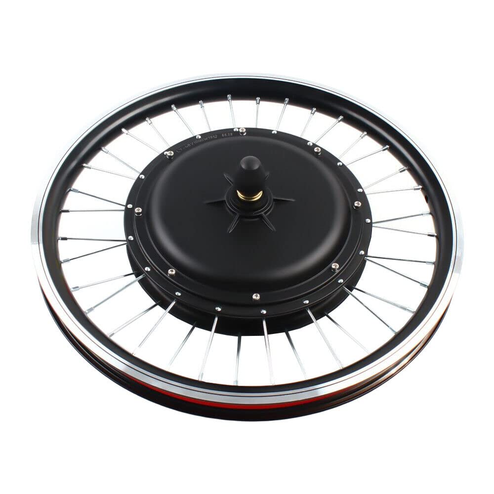 48V 1000W 20" Electric Bicycle Conversion Kit E-Bike Speed Front Wheel Motor Hub with Waterproof SW-810LED Display Suitable for 20 inch Bike