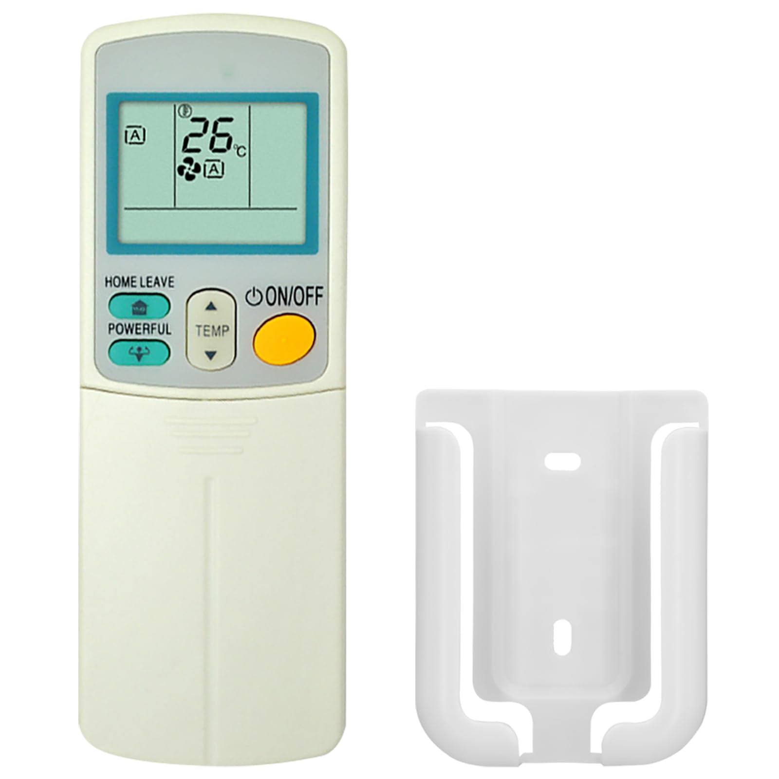 Replacement Remote Control for Daikin FTXS20DVMW FTXS25DVMW FTXS35DVMW CTXS50DVMW FTKS20DVMW FTKS25DVMW Non-Inverter AC Air Conditioner