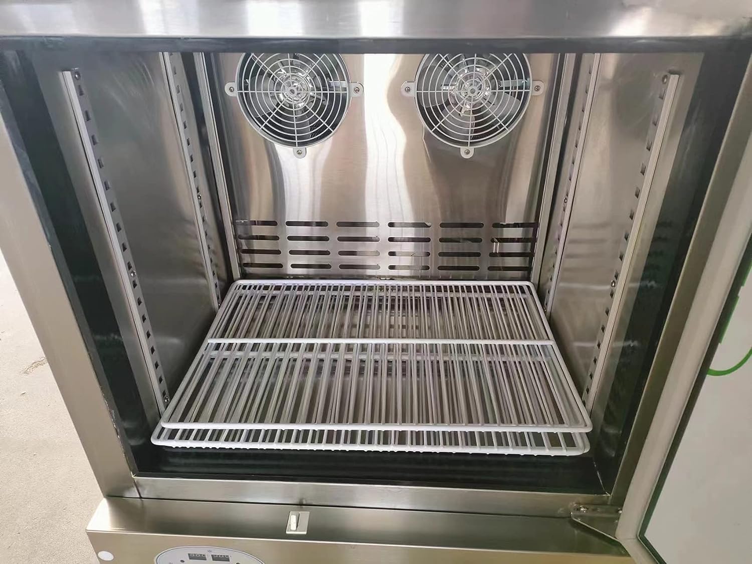 Vaseni 6 Trays 180L Chest Freezer, Blast Freezer Commercial, -40℉~+37.4℉ Blast Chiller Freezer, Temperature Control, Stainless Steel Ice Cream Forzen Meat FIsh Seafood Refrigerator, Restaurant Hotel