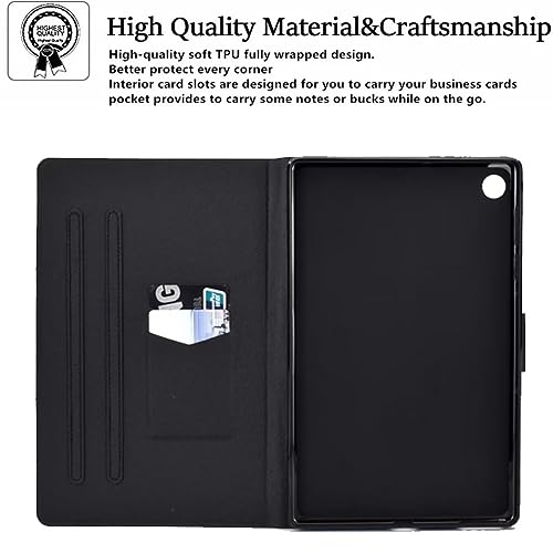 Compatible with/Replacement for Tablet PC Samsung Galaxy Tab A8 10.5 inch 2021 SM-X200/X205/X207 PU Leather Flip Cover Stand Wallet Case XXDY10(3)