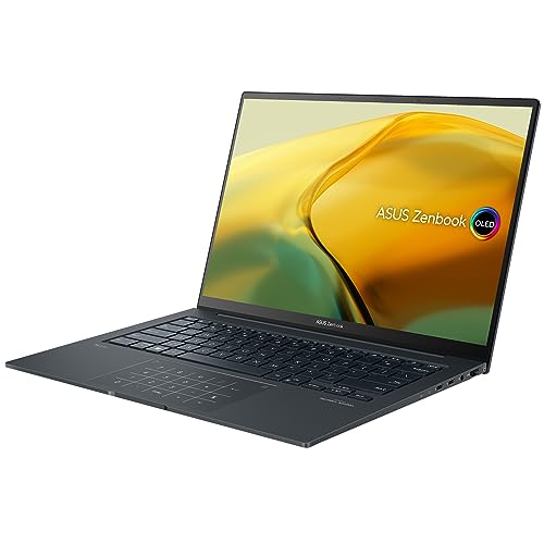 ASUS Zenbook 14X 14.5 Touchscreen 2.8K 120Hz OLED Laptop Computer, 13th Gen Intel 14-Core i7-13700H, 16GB LPDDR5 RAM, 512GB PCIe SSD, WiFi 6E, Bluetooth 5.3, Backlit Keyboard, Windows 11 Pro