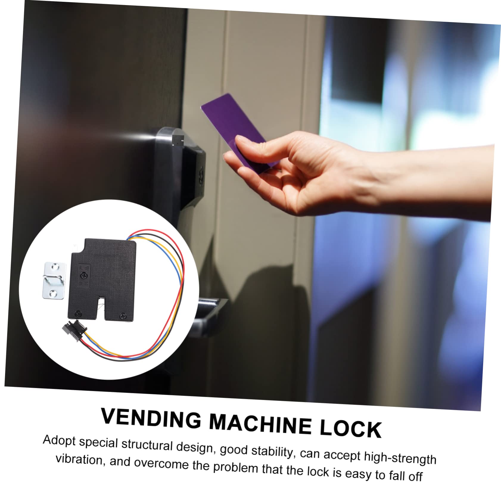 DOITOOL Electronic Locks Hidden Door Latch Drawer Lock Electric Lock electromagnetic Lock Magnetic Door Locks Locker Lock Mini Electric Bolt Lock Hidden Lock Plastic Dongguan Automatic