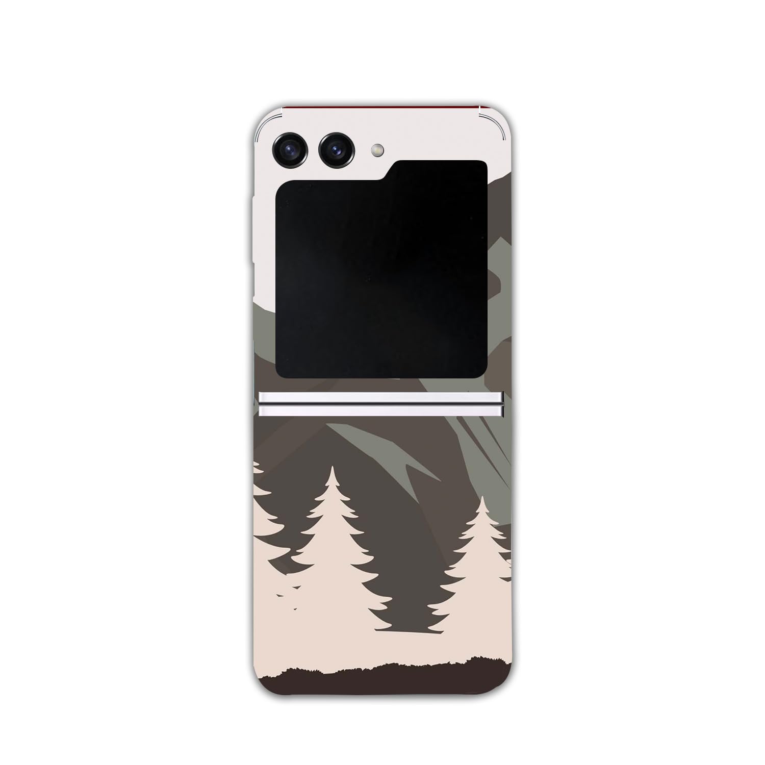 MightySkins Skin Compatible with Samsung Galaxy Z Flip 5 Full Wrap - Forest Range | Protective, Durable, and Unique Vinyl Decal wrap Cover | Easy to Apply, Remove, and Change Styles | Made in The USA