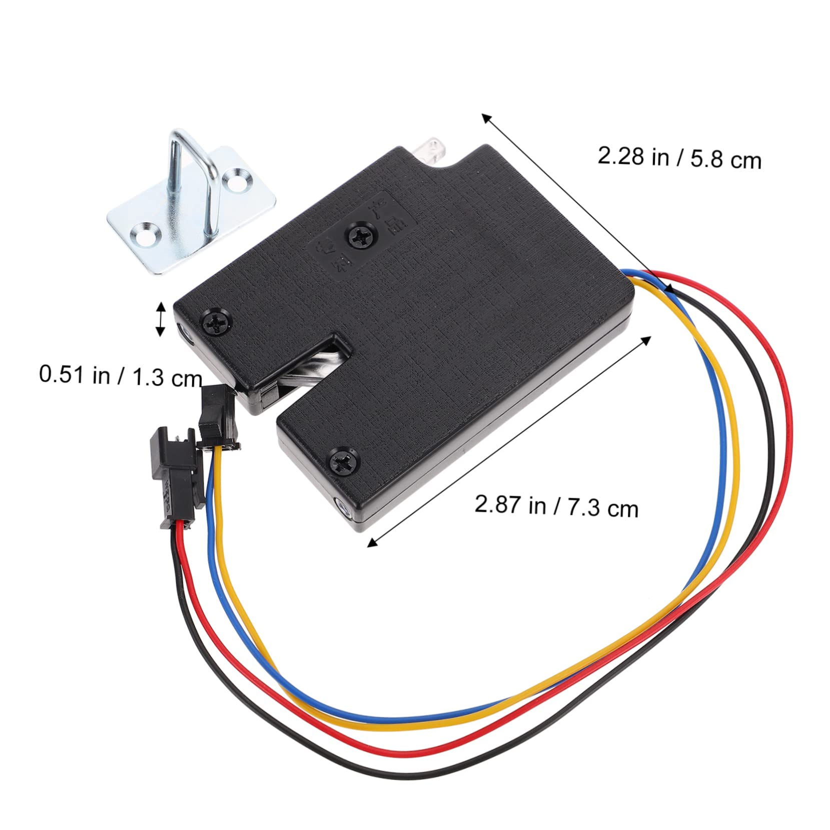 DOITOOL Electronic Locks Hidden Door Latch Drawer Lock Electric Lock electromagnetic Lock Magnetic Door Locks Locker Lock Mini Electric Bolt Lock Hidden Lock Plastic Dongguan Automatic