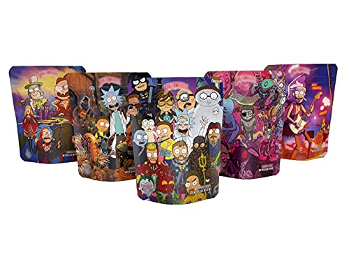 Fantasy Night 100 Pack BW RM Bags , Size 5 x 3.7 inches