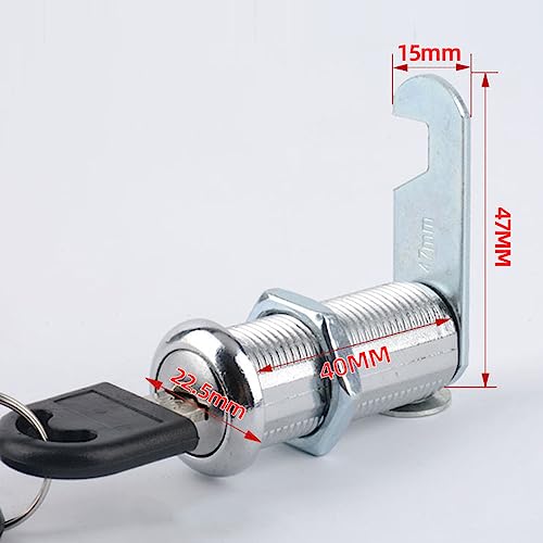 File/Office Drawer Cabinet Locks with 2 Keys Lock Furniture Hardware Door Cabinet Lock for Desk Letter Box Cam Locks Office Desk Letter Box Cam Locks