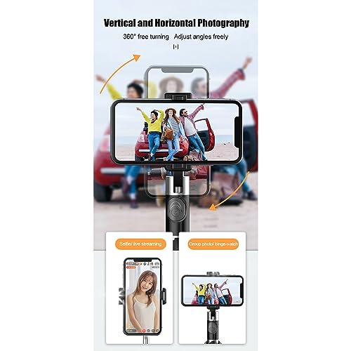 Selfie Stick Retractable Selfie Stick Smartphone Tripod All in One Mobile Phone Tripod with Wireless Remote Shutter (Pink)