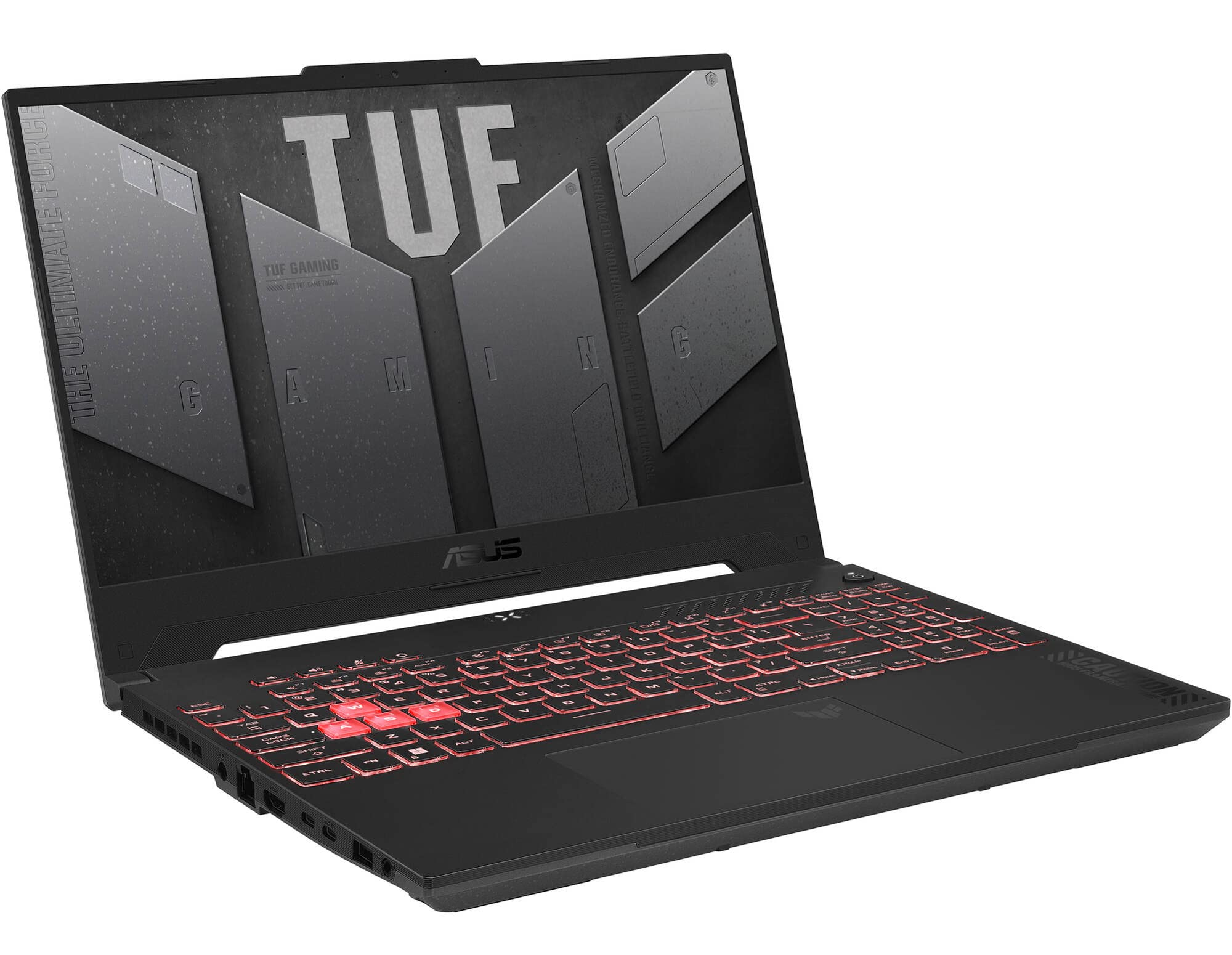 ASUS TUF Gaming A15 (2023) Gaming & Entertainment Laptop (AMD Ryzen 7 7735HS 8-Core, 64GB DDR5 4800MHz RAM, 2x2TB PCIe SSD RAID 1 (2TB), GeForce RTX 4050, 15.6" 144Hz Win 11 Pro) with USB-C Dock