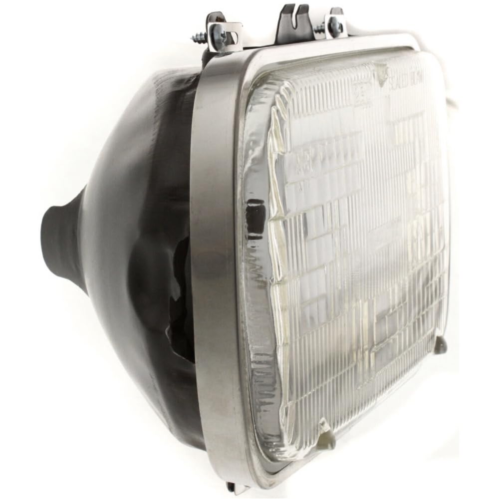 XIWAGZX Headlight Halogen Driver Passenger Side Clear Lens with Bulb Headlamp GM2500112 16552258 25949657