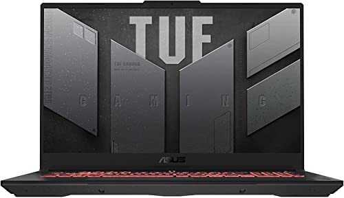 ASUS TUF Gaming A17 Gaming & Entertainment Laptop (AMD Ryzen 7 7735HS 8-Core, 32GB DDR5 4800MHz RAM, 1TB PCIe SSD, GeForce RTX 4050, 17.3" 144Hz Full HD (1920x1080), Win 11 Home) with USB-C Dock