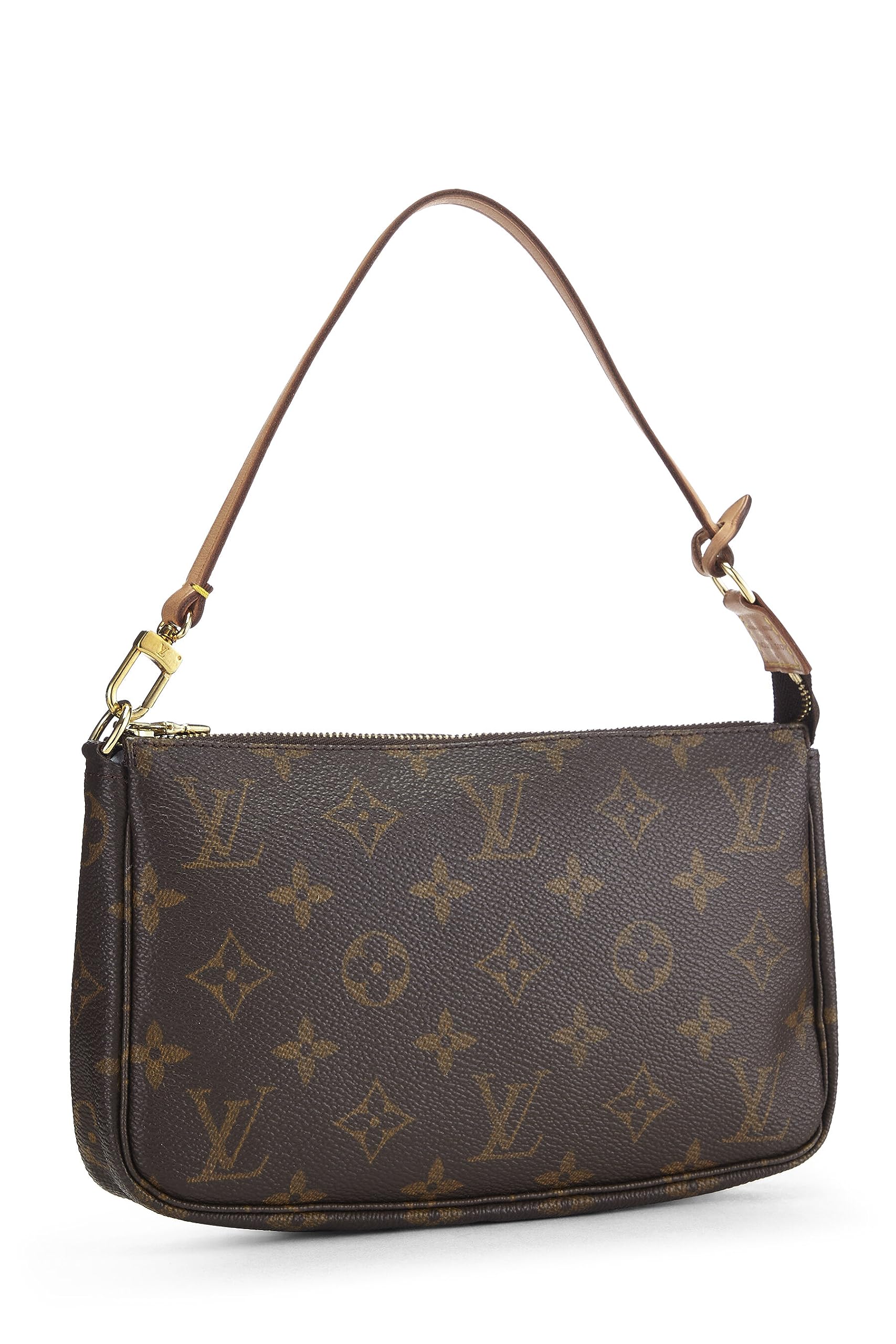 Louis Vuitton, Pre-Loved Monogram Canvas Pochette Accessoires, Brown