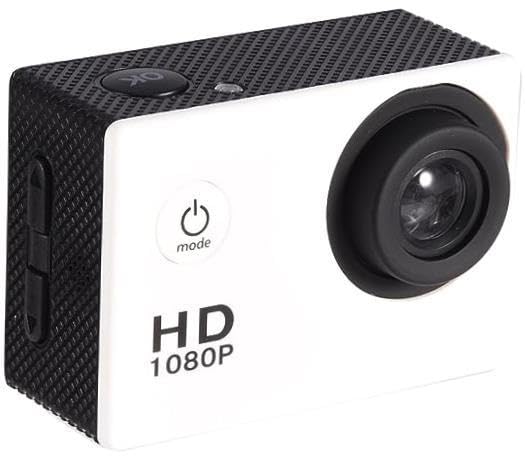 haillusty Waterproof Outdoor Sports Camera - Full Camcorder with Rechargeable Battery Mounting Accessories Kit Included