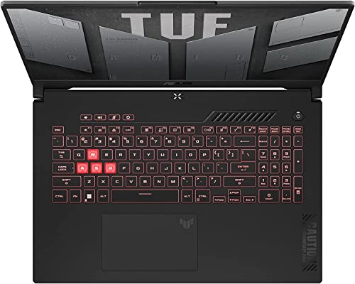 ASUS TUF Gaming A17 Gaming & Entertainment Laptop (AMD Ryzen 7 7735HS 8-Core, 32GB DDR5 4800MHz RAM, 1TB PCIe SSD, GeForce RTX 4050, 17.3" 144Hz Full HD (1920x1080), Win 11 Home) with USB-C Dock