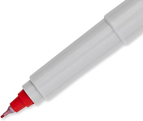Sharpie Ultra Fine Point Permanent Markers, 12 Red Markers(37002) Color: Red Office Supply Product