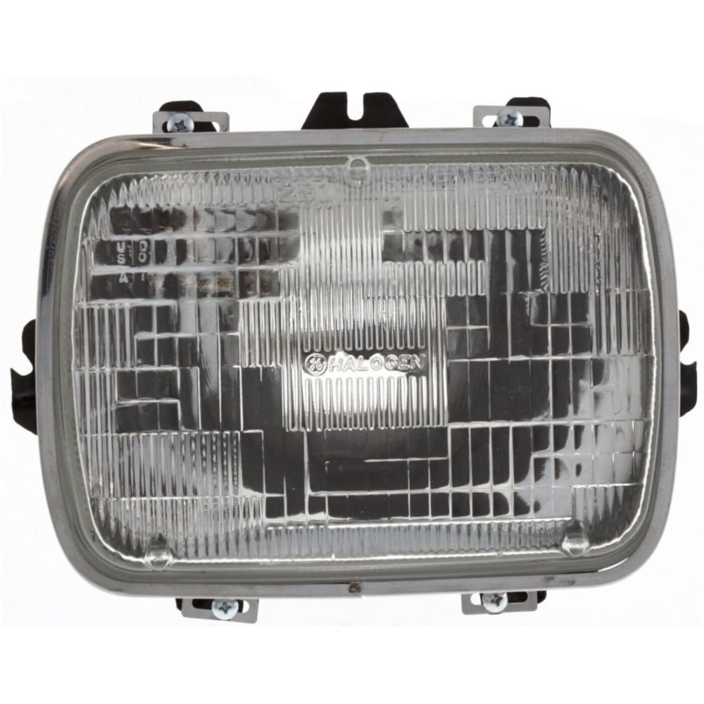 XIWAGZX Headlight Halogen Driver Passenger Side Clear Lens with Bulb Headlamp GM2500112 16552258 25949657