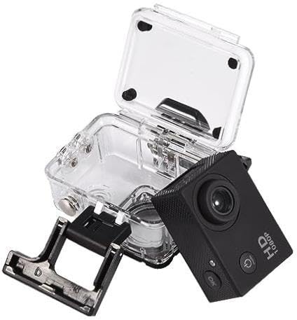haillusty Waterproof Outdoor Sports Camera - Full Camcorder with Rechargeable Battery Mounting Accessories Kit Included