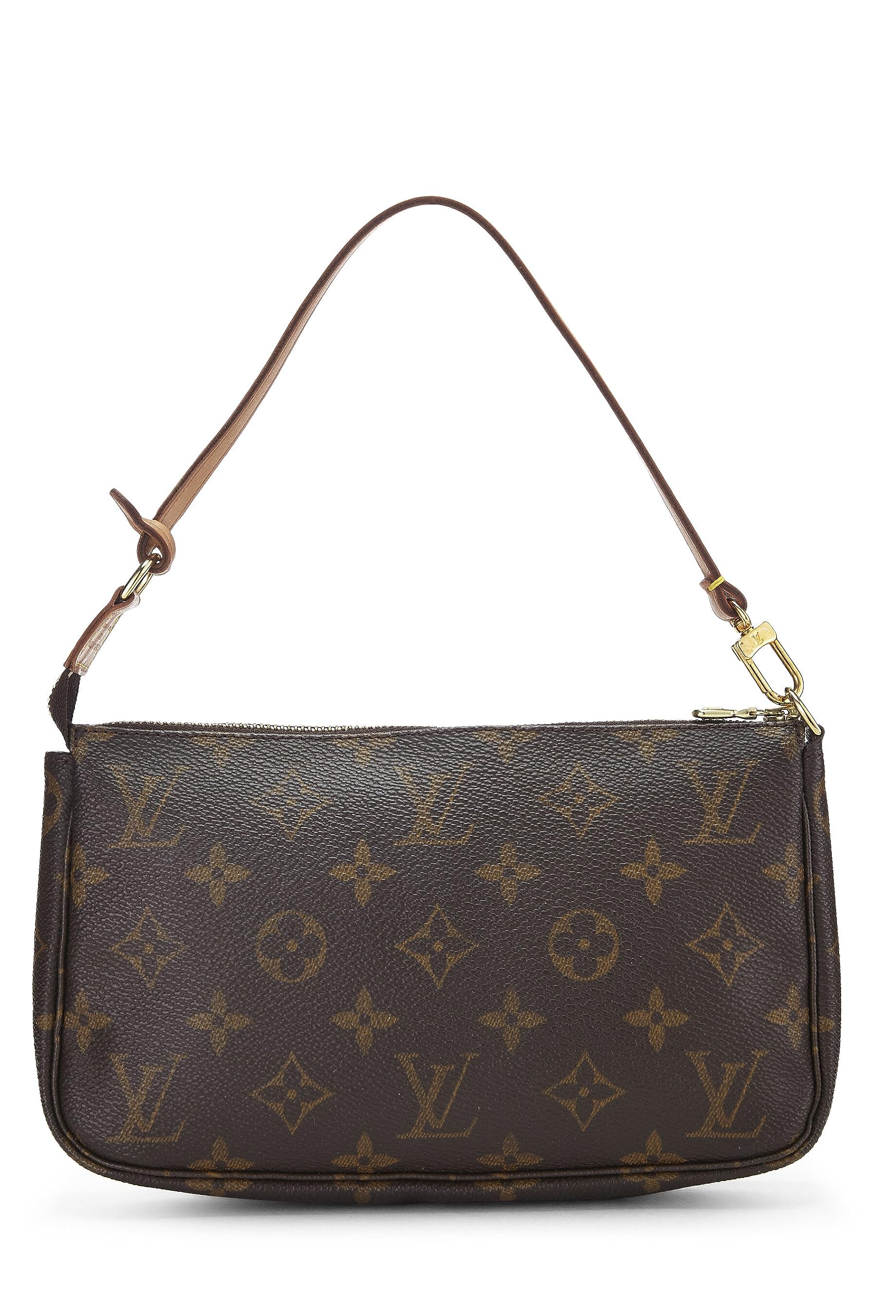 Louis Vuitton, Pre-Loved Monogram Canvas Pochette Accessoires, Brown