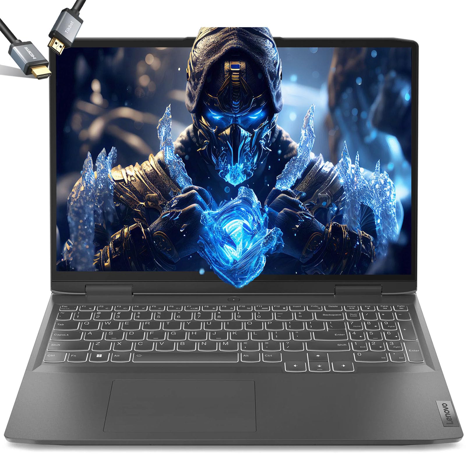 Lenovo LOQ 15 Gaming Laptop RTX4060 - AMD Ryzen7 7840HS - 15.6 FHD IPS Display 144Hz - G-SYNC - Backlit Keyboard - Wi-Fi 6 - USB Type-C - Windows 11 - FHD Webcam - 2023 (32GB DDR5 RAM |1TB PCIe SSD)