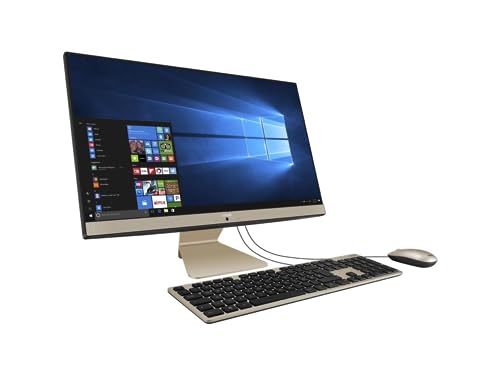 ASUS V241EA 2023 All-in-One Desktop 23.8-inch IPS Dual-Core Intel Pentium Gold 7505 Intel UHD Graphics 12GB DDR4 512GB SSD WiFi 6 RJ45 LAN Windows 11 Pro w/ONT 32GB USB