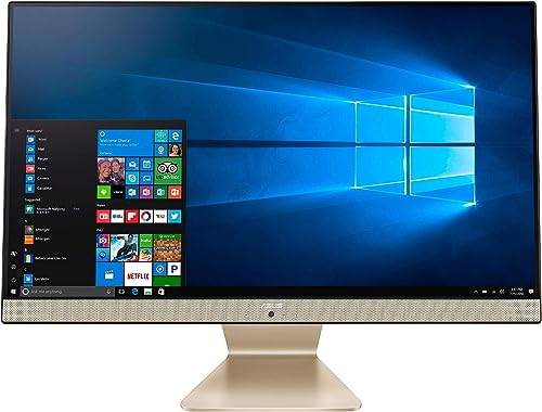 ASUS V241EA 2023 All-in-One Desktop 23.8-inch IPS Dual-Core Intel Pentium Gold 7505 Intel UHD Graphics 12GB DDR4 512GB SSD WiFi 6 RJ45 LAN Windows 11 Pro w/ONT 32GB USB