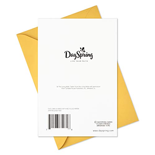 Hallmark DaySpring Religious Birthday Card (Blessings On Your Birthday)