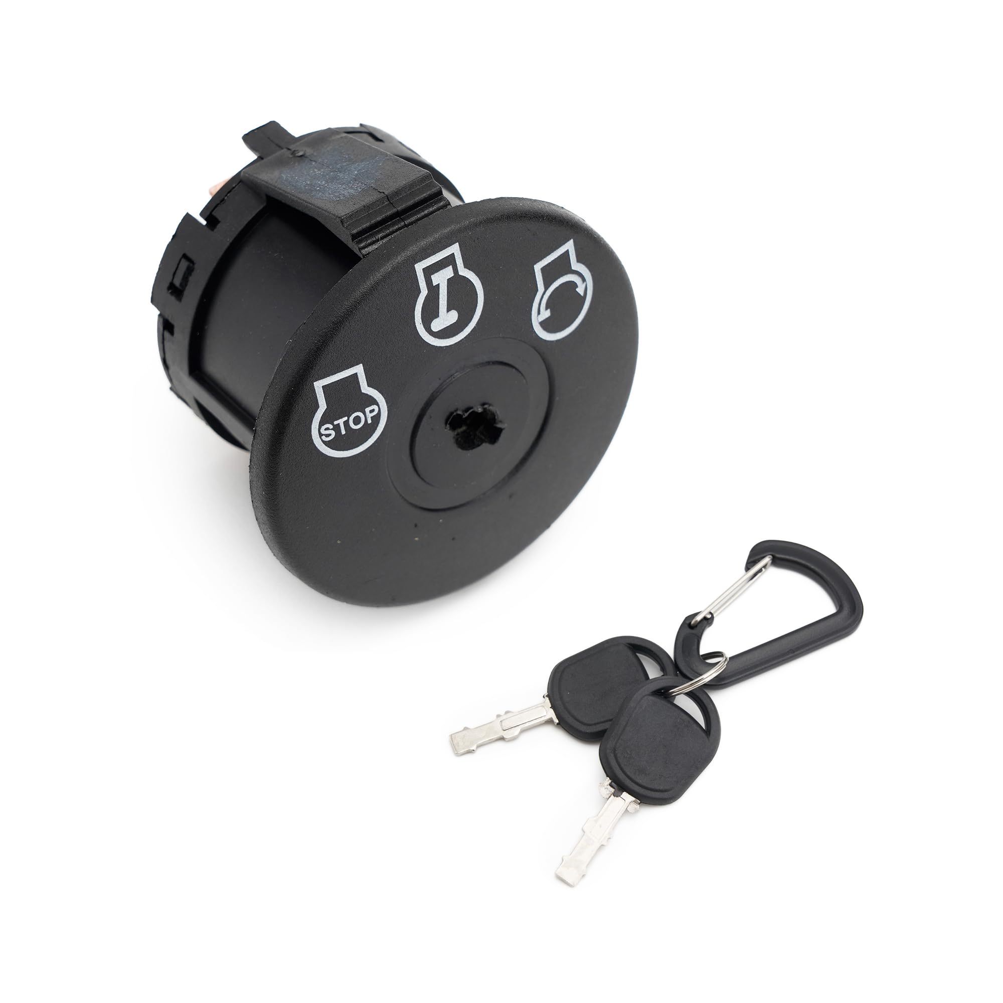925-04228 Ignition Switch 3 Position with Key Replacement for Craftsman, Troy-Bilt, MTD, Cub Cadet, Husqvarna, JD, AYP, Bad Boy Delta, 725-04228 Lawn Mower Starter Switch