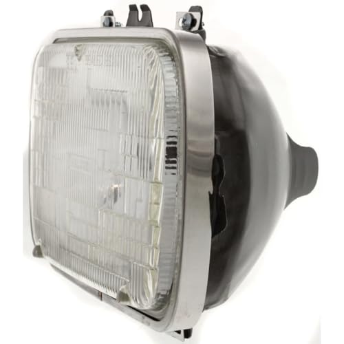 PEYNIR 2pcs Headlight Halogen Driver Passenger Side Clear Lens W/Bulb Headlamp 14909532 GM2500112 25949657