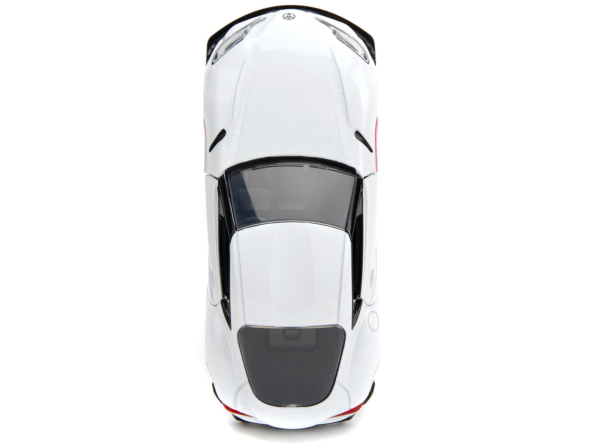 2020 Supra White Metallic with Pink Wheels Pink Slips Series 1/32 Diecast Model Car by Jada 34664