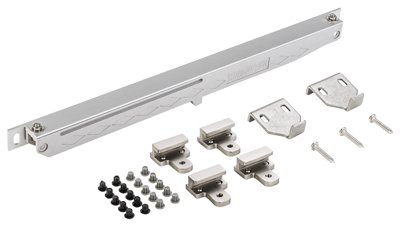 National Hardware N187-082 Interior Sliding Door Soft Closing Kit, Satin Nickel - Quantity 2