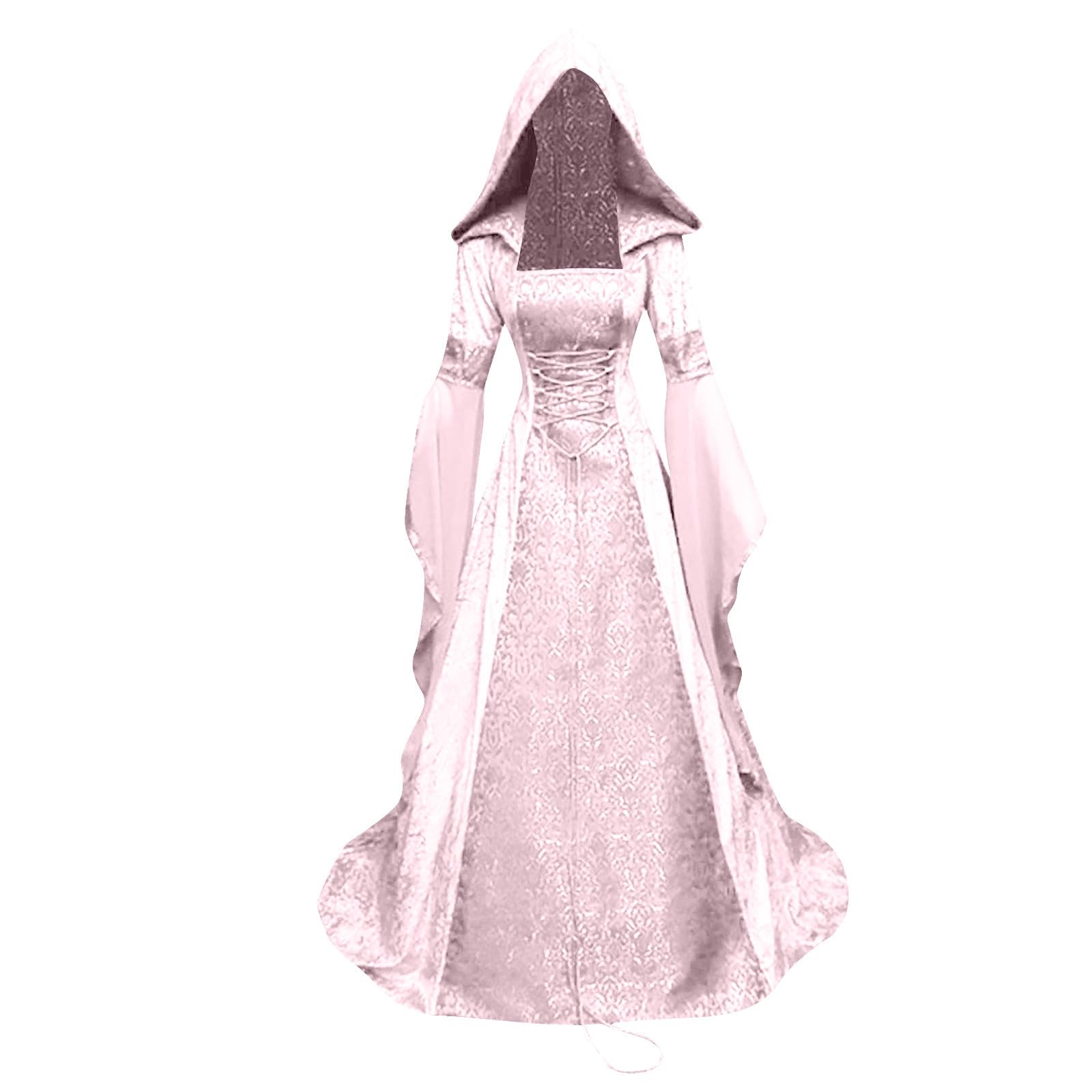 SHOPESSA Women's Gothic Plus Size Medieval Dress for Women - Victorian, Renaissance, Gothic Costume with Corset