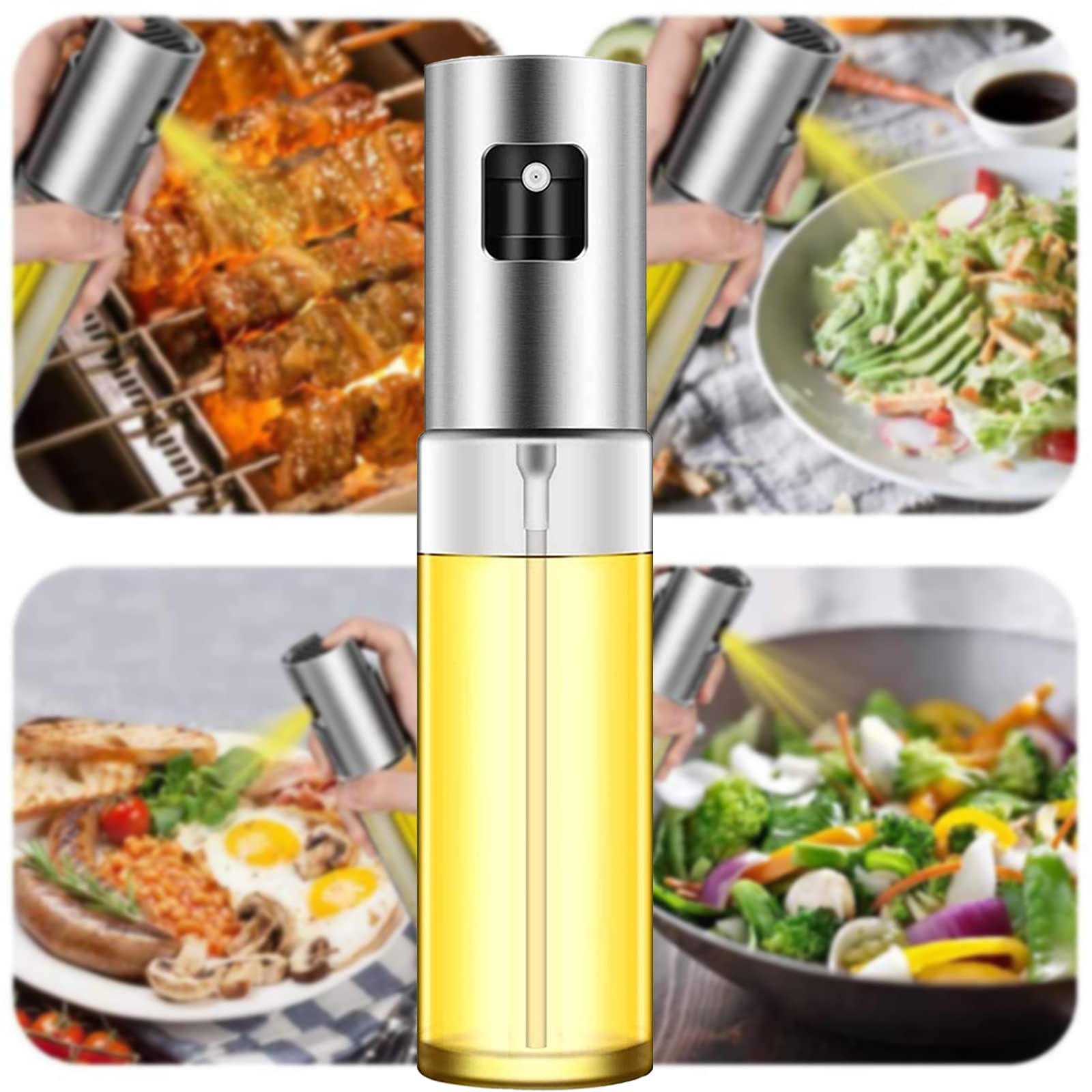 Knots and Toys Oil Sprayer for Cooking| Olive Oil Sprayer | 100ml Olive Oil Spray Bottle| Olive Oil Spray for Salad| BBQ| Kitchen Baking| Roasting