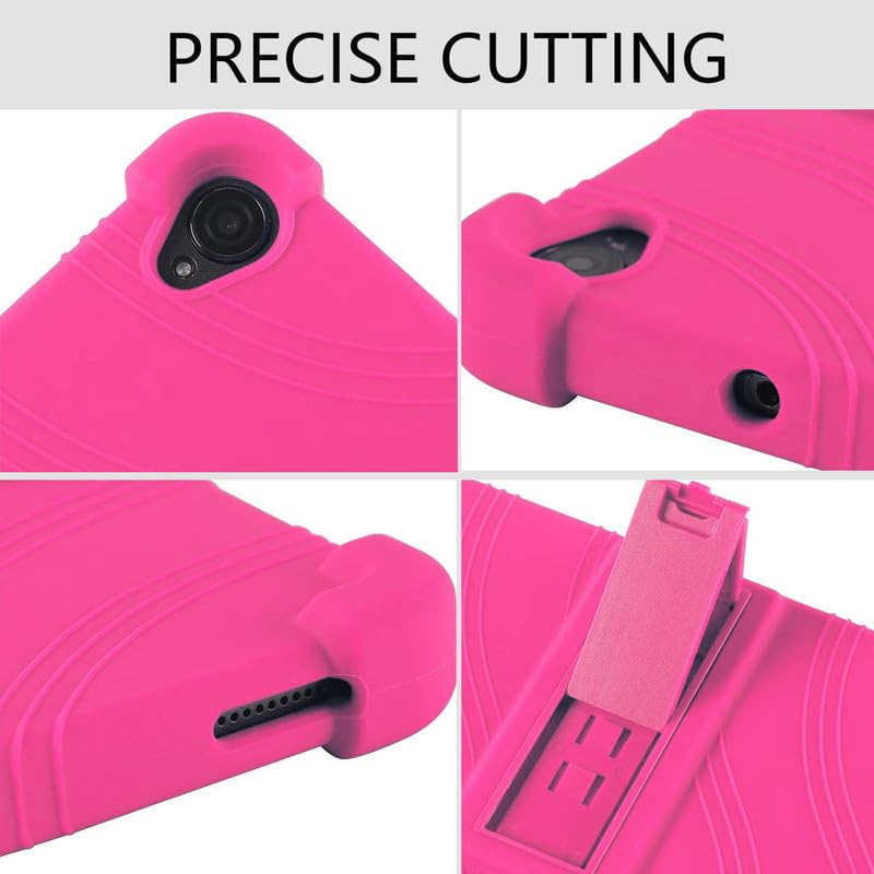 ORANXIN Case for Blackview Tab 5 - Soft Silicone Shockproof Adjustable Stand Rubber Shell Protective Cover for Blackview Tab 5 Tablet 8 inch