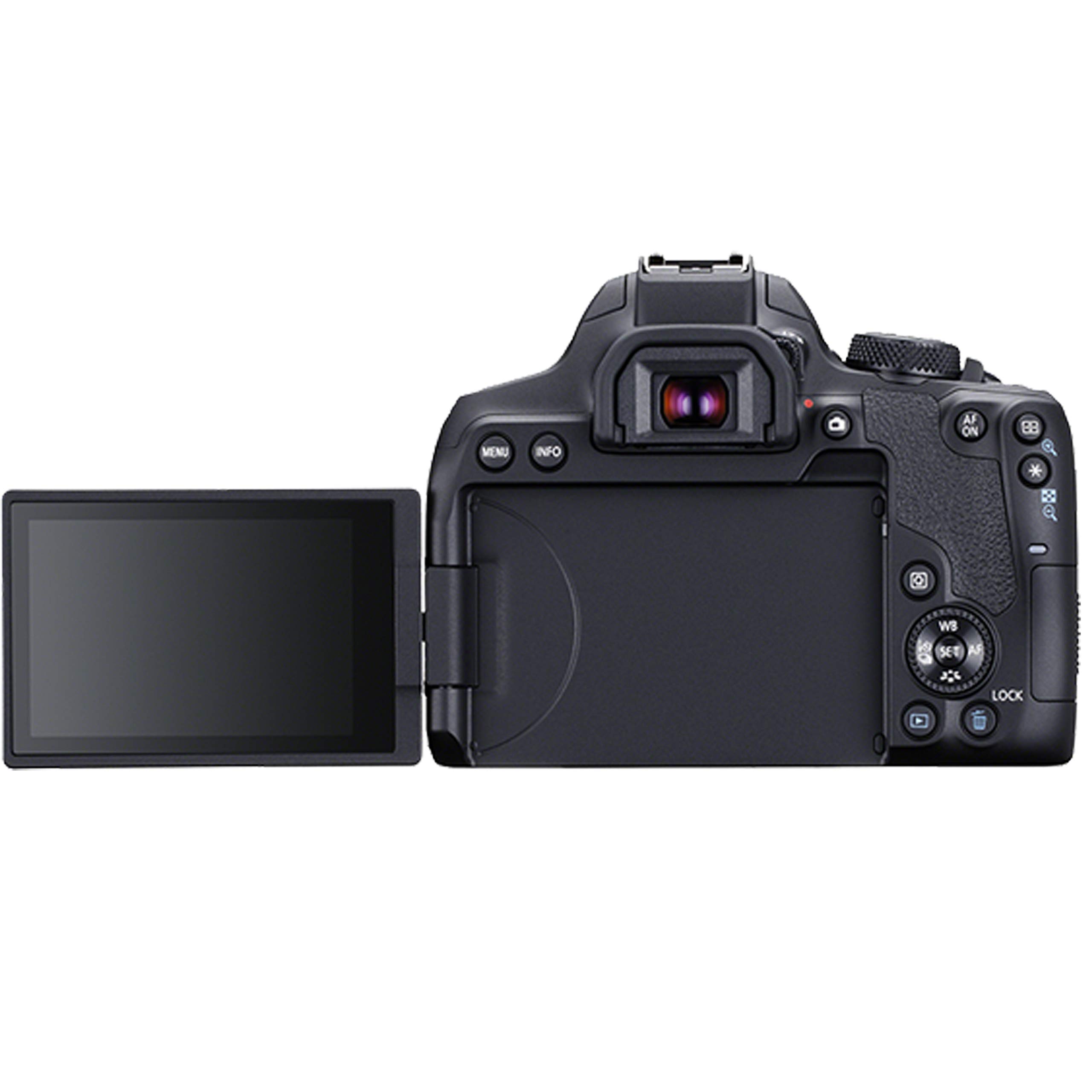 Canon EOS 850D / Rebel T8I DSLR Camera w/EF-S 18-55mm F/4-5.6 STM Zoom Lens + 420-800mm Super Telephoto Lens + 64GB Memory, Case, Tripod, Flash, Remote, and More (36pc Bundle)