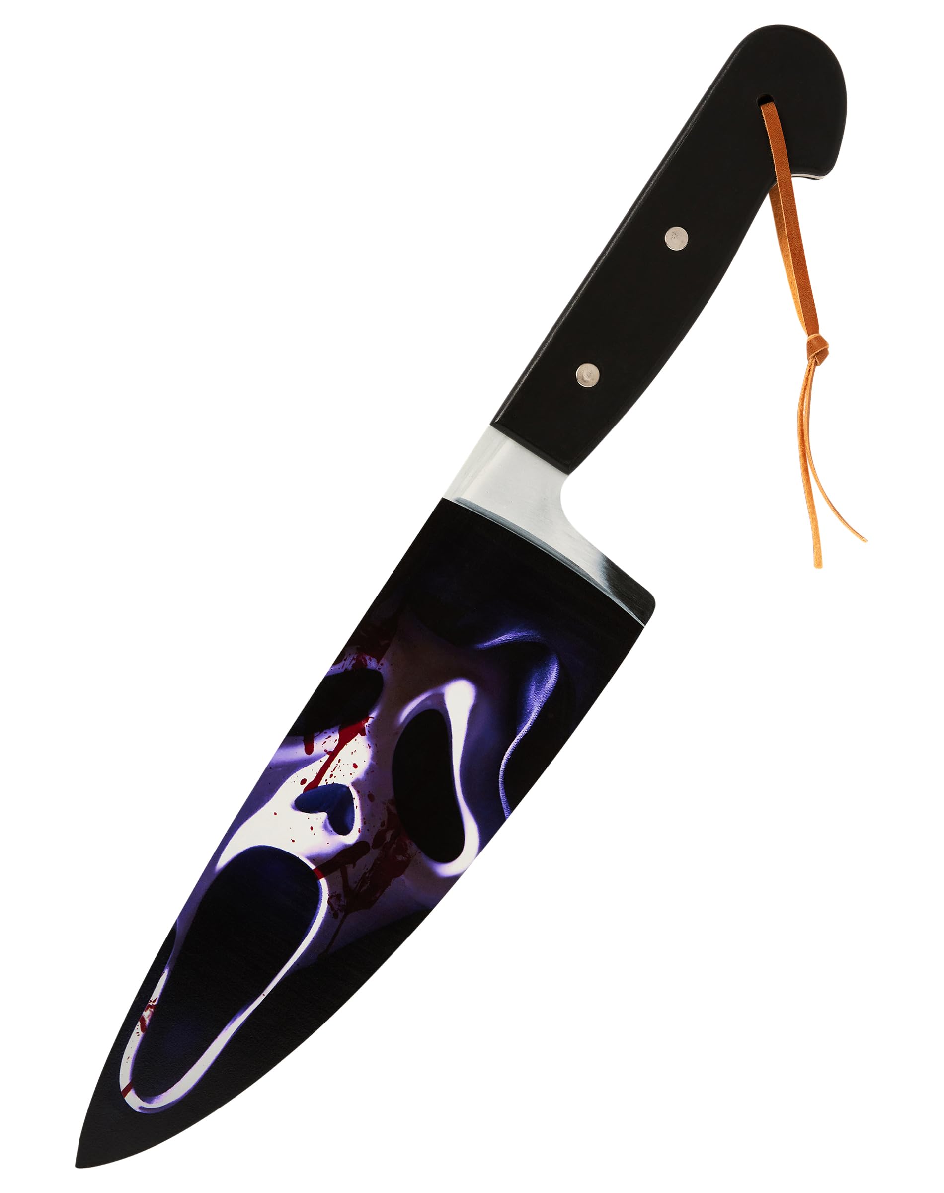 Spirit Halloween Ghost Face ® Knife Sign | Officially licensed | Home Décor | Horror Décor