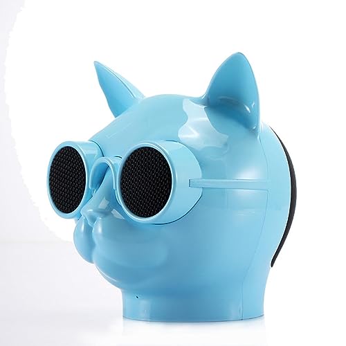 tihox Wireless Audio Cat Head Bluetooth Speaker Personalized Wireless Speaker Gift Portable Indoor and Outdoor Audio